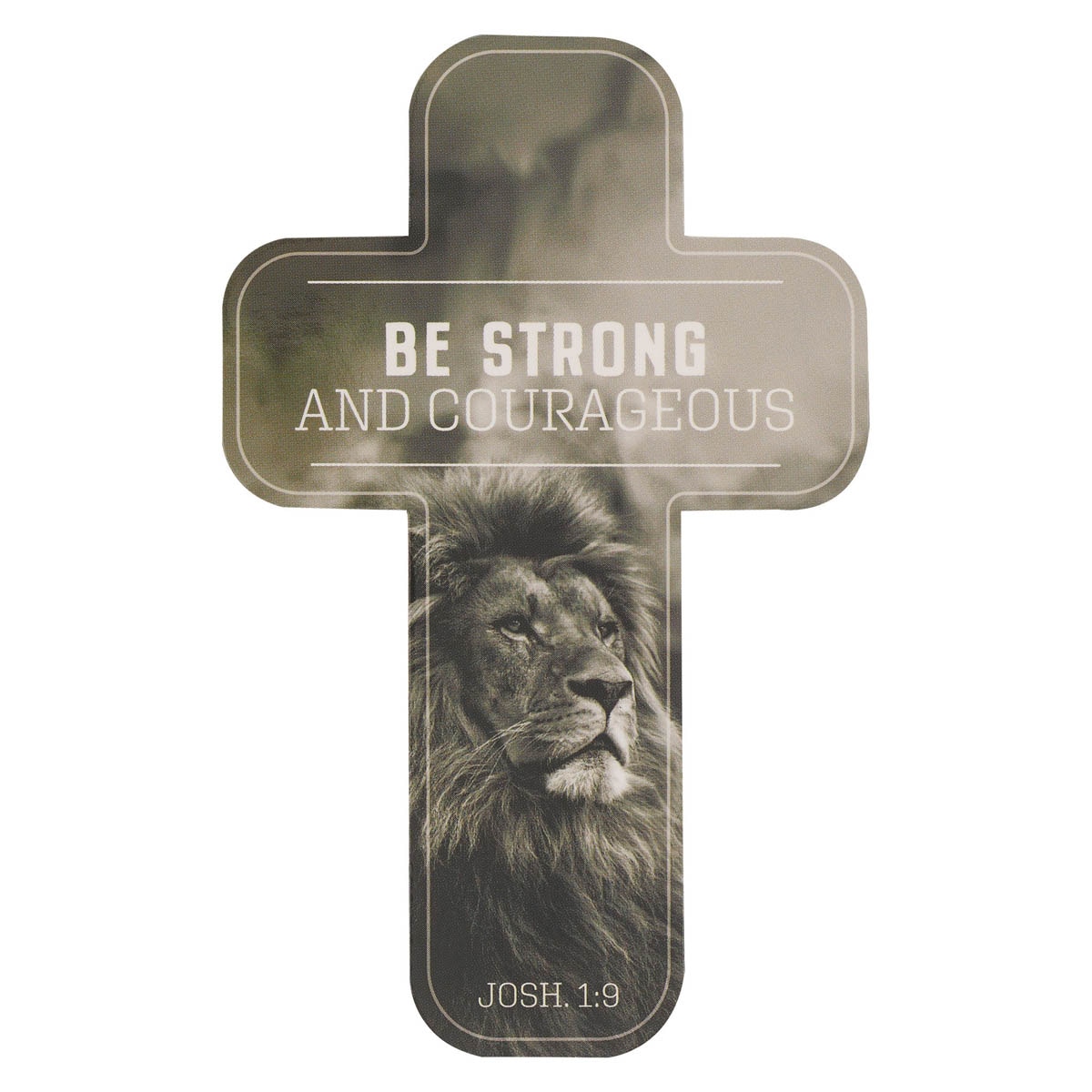 Joshua 1:9 Lion