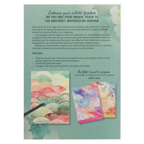 God is Good Reverse Coloring Book