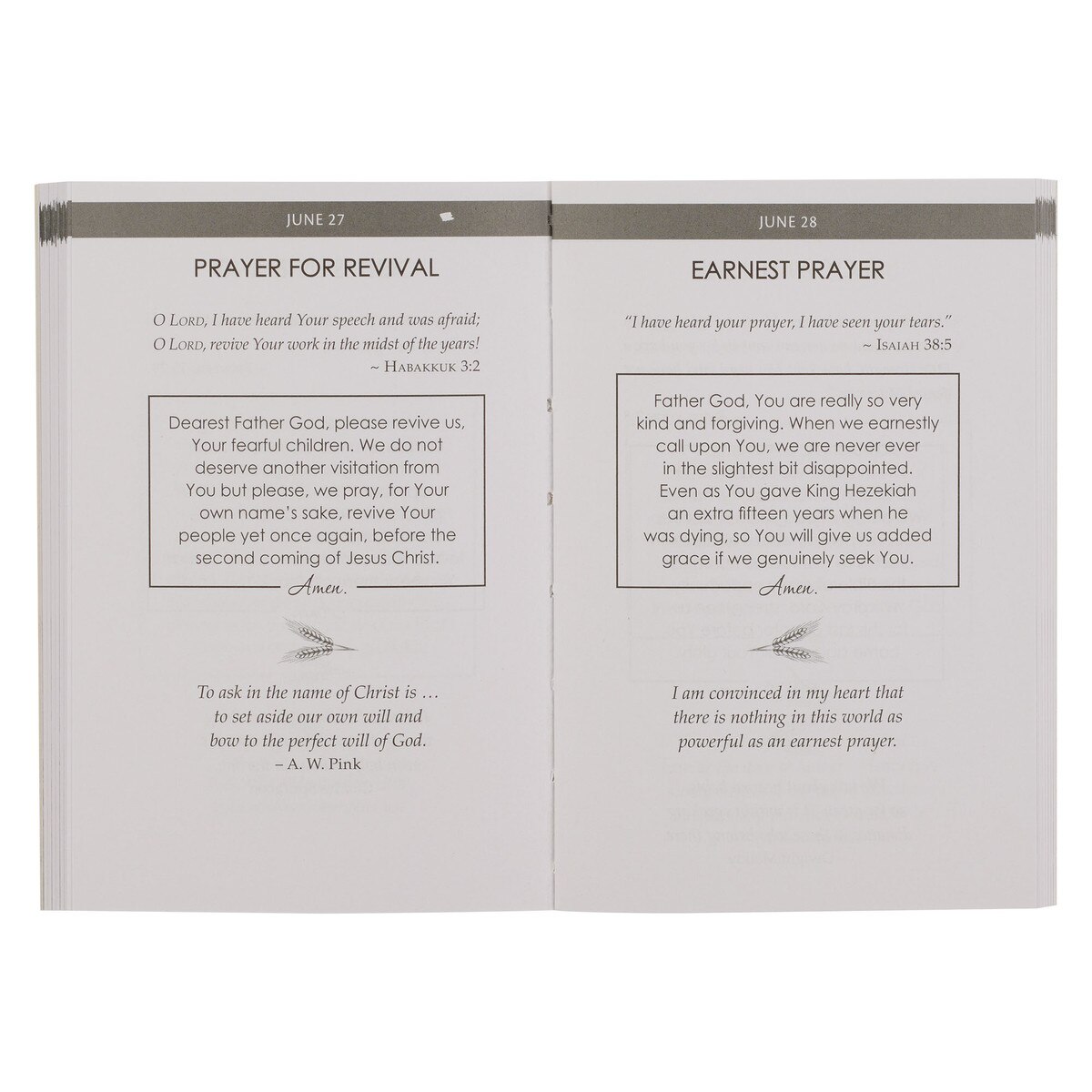 Pocket Prayers for Every Day Daily Prayer Devotional