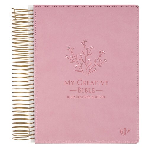 Pink Hardcover My Creative Bible Illustrators Edition