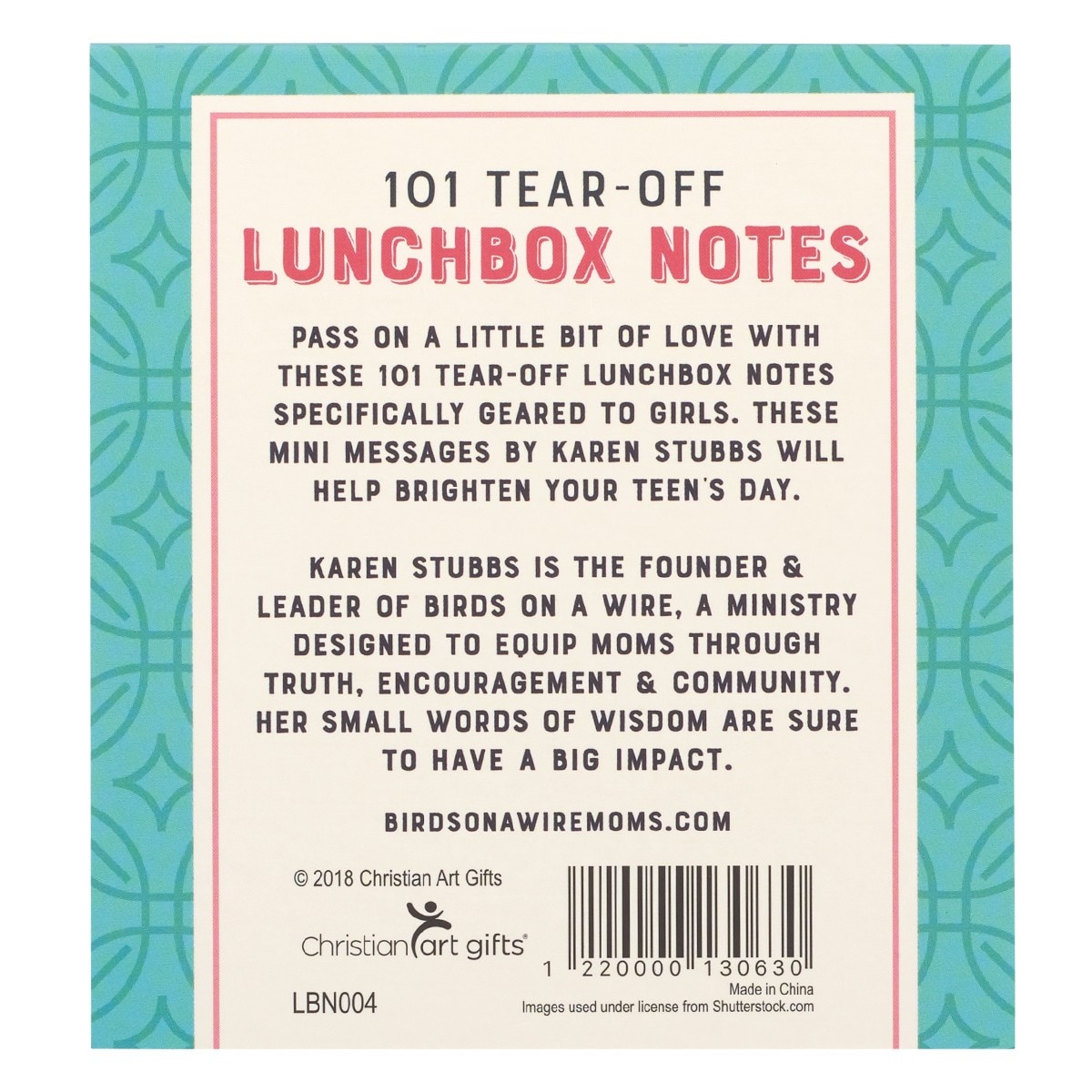Lunch Notes For Girls