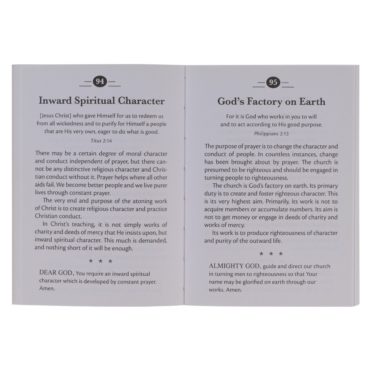 The Power of Prayer Mini Devotional