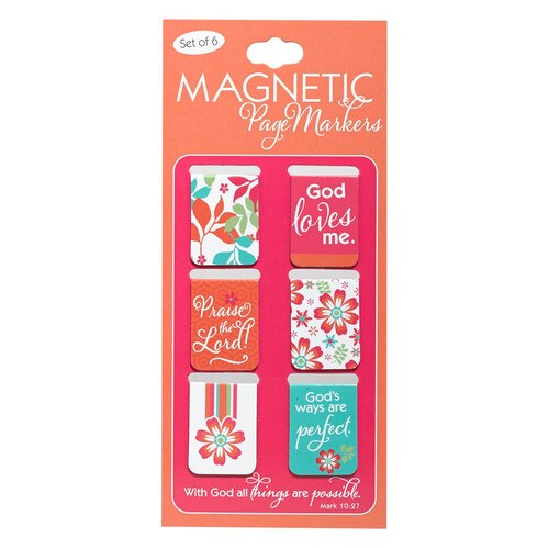 Peaceful Thoughts Mini Magnetic Bookmark Set