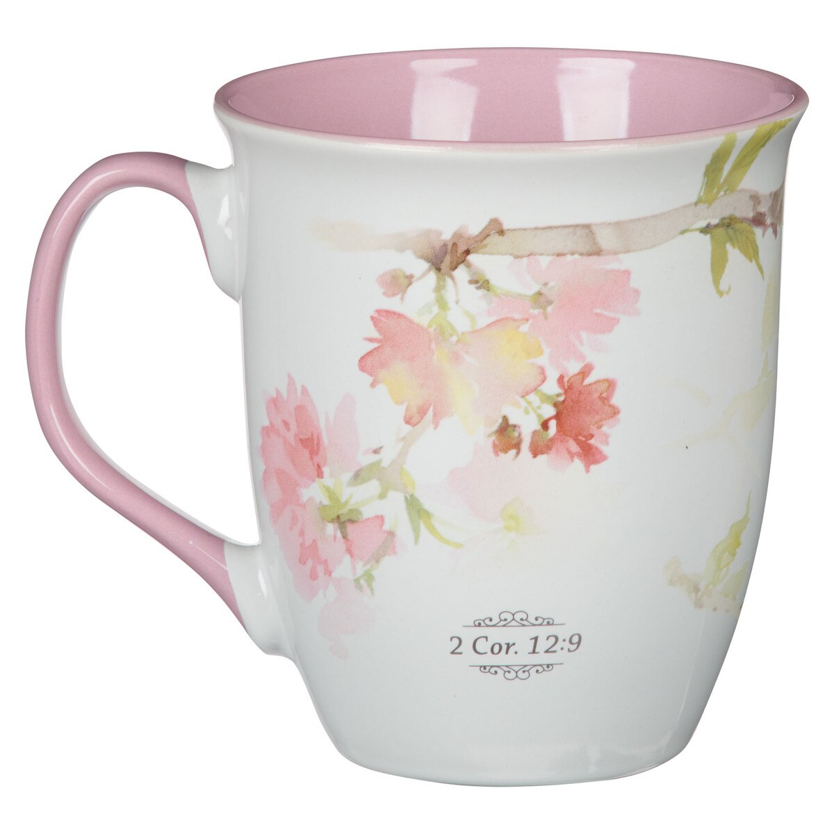 My Grace is Sufficient Hummingbird Pink Ceramic Coffee Mug - 2 ...