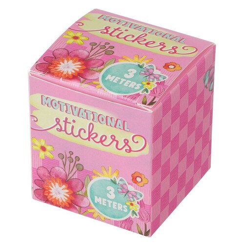 Pink Sprinkled with Joy Sticker Roll